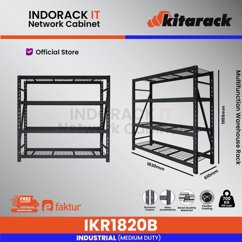 Promo KITARACK Rak Gudang Industrial 700KG / Layer Rack Industri 2 ...