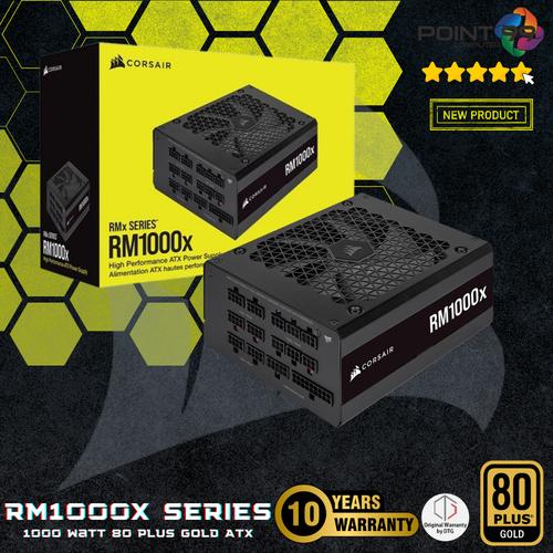 Jual CORSAIR RM 1000X - 1000 WATT 80+ GOLD FULLY MODULAR RM1000X ...