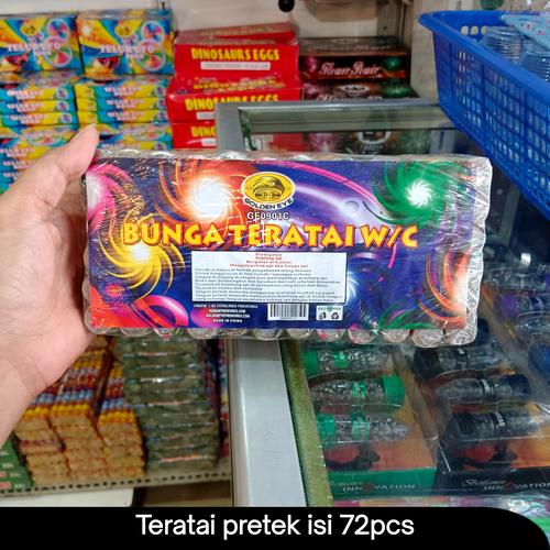 Jual Kembang api TERATAI pretek / pretek / ground bloom flower ...