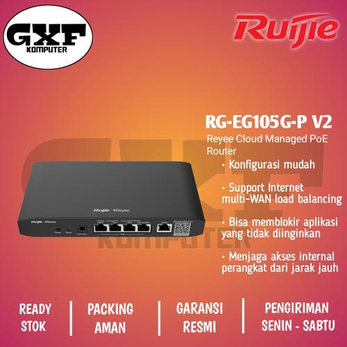 Jual Ruijie RG-EG105G-P RG-EG Series Gigabit Cloud Managed Router ...