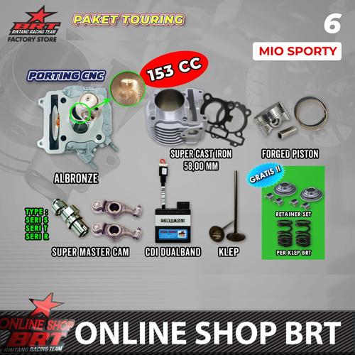Jual PAKET BORE UP TOURING 6 & 12 BRT MIO SPORTY MIO SMILE MIO NEW MIO SOUL MIO OLD KARBU - Kab ...