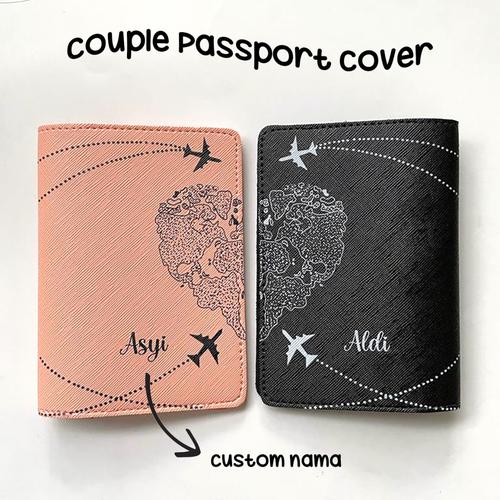 Jual Sampul Paspor Passport Cover Couple Custom Kado Anniversary ...