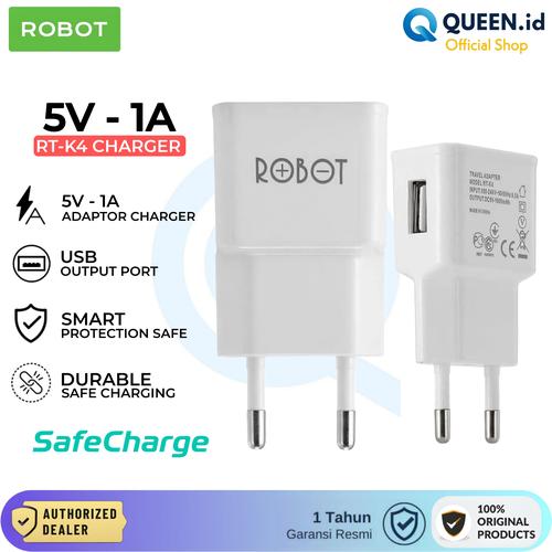 Jual Vivan Robot RT-K4 Charger Adaptor 5V 1A - 1Pcs ORIGINAL - Kab ...