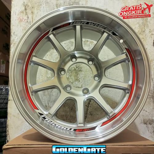 Jual Velg hsr type toboali ring 18 pcd 6x139,7 lebar 9.5 rata untuk pajero fortuner hilux dll ...