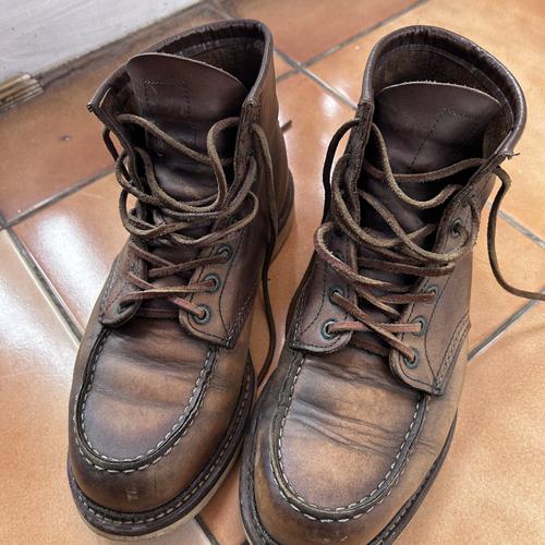 Jual Sepatu Boots Red Wing Redwing 8883 Moc Toe Size 9,5D Gress ...