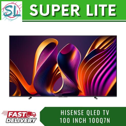 Jual HISENSE 100Q7N QLED TV 100 Inch 4K HDR 10+ Smart TV VIDAA OS ...