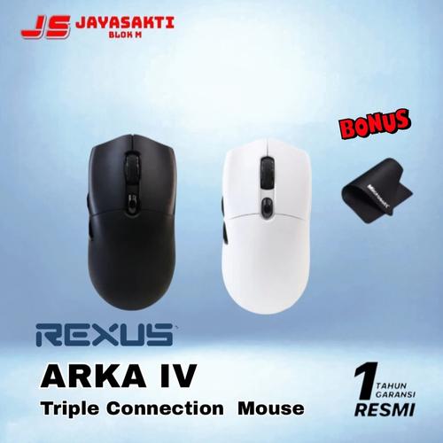 Jual Rexus Arka 4 / IV / RX-115 Mouse Gaming Wireless Triple Connection ...