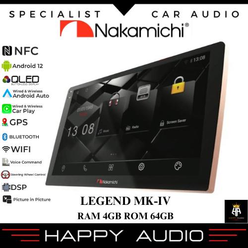 Jual TERBARU - Head Unit Android 9&10 Inch Nakamichi Legend MKIV Ram 4 ...