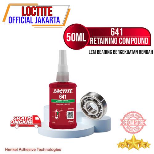 Jual LOCTITE 641 Retaining Compound Lem 641 50 ml Lem Bearing Lem Shaft ...