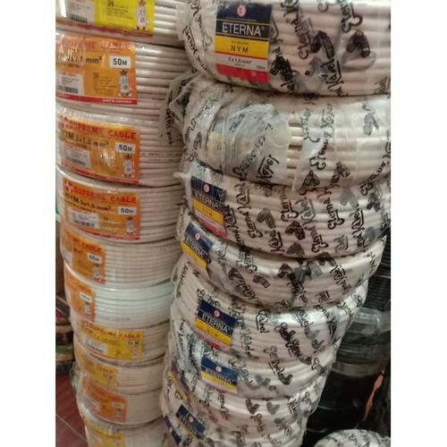 Jual KABEL ETERNA NYM 2X1.5mm, 2X2.5mm, 3X1.5mm, 3X2.5mm, 3x4mm,4x1.5mm,4x2.5mm..ORIGINAL PRODUK ...