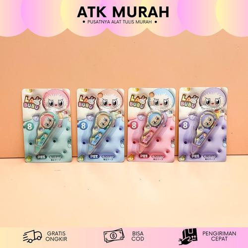 Jual Correction tape satuan labubu kecil CT-1747 / Tipex labubu 1 pcs ...