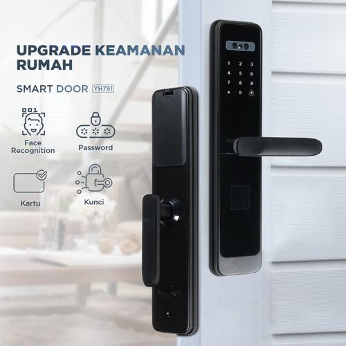 Jual SMART LOCK WAJAH KARTU - SMART DOOR LOCK FACE RECOGNITION AND CARD ...