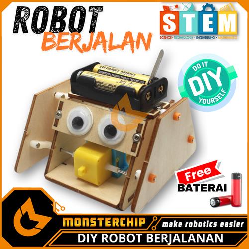 Jual DIY ROBOT BERJALAN UNIK! UNTUK PEMBELAJARAN PENGENALAN ROBOT ...