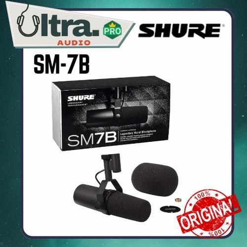 Jual Shure SM7B / SM 7B / SM-7B Vocal Microphone Podcast ORIGINAL ...