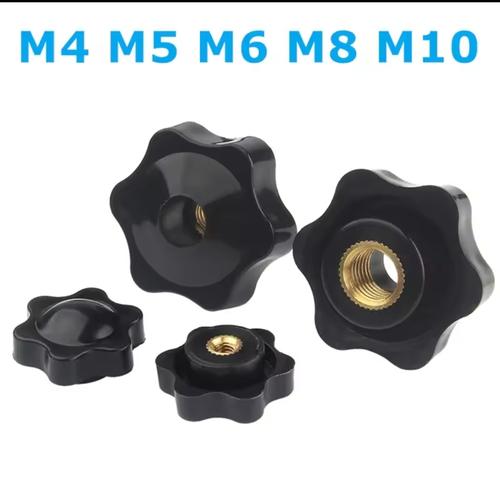 Jual Baut Knop Star Female TUTUP Cewek Knop Star M4 M5 M6 M8 M10 - M4 ...