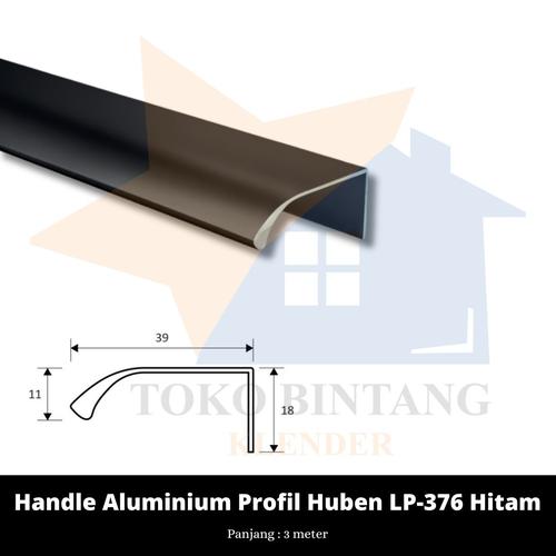Jual Handle Aluminium Profil Huben LP-376 Hitam - Jakarta Timur ...
