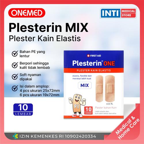 Promo Onemed | Plesterin One Mix Isi 10 Lembar Bahan Premium Kain Halus ...