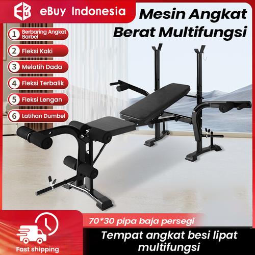 Promo bench press murah / bench press alat fitness / bench press ...