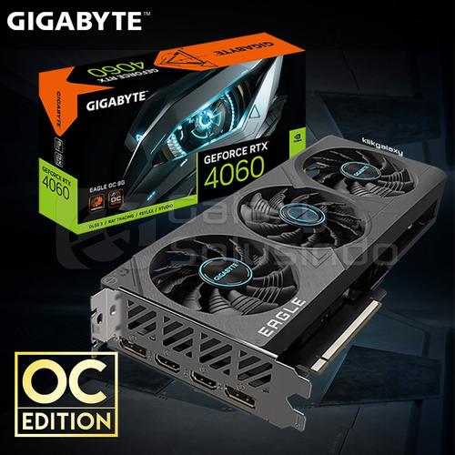 Promo GIGABYTE GeForce RTX 4060 EAGLE 8GB OC GDDR6 - VGA RTX4060 DDR6 ...
