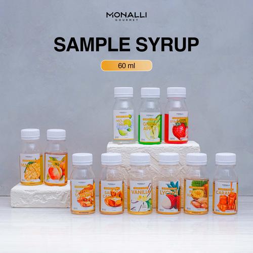 Jual MONALLI SYRUP PAKET SAMPLE ISI 12 VARIAN - FLAVOR SYRUP | SIRUP ...