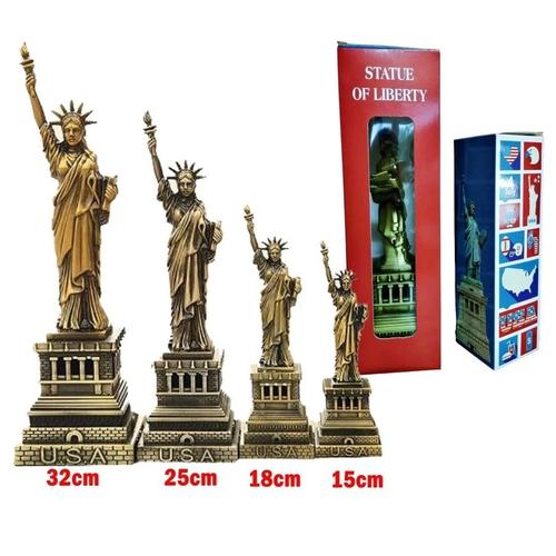Jual Miniatur Patung Menara Liberty Statue Tower USA - 18CM - Jakarta ...