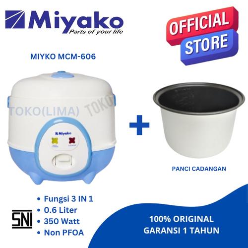 Jual Rice cooker / magic com mini kecil Miyako 606A [0,6 L] - MCM 606 A ...