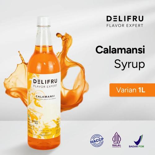 Jual Calamansi Syrup Delifru 1 Liter - Sirup Jeruk Kalamansi Premium ...