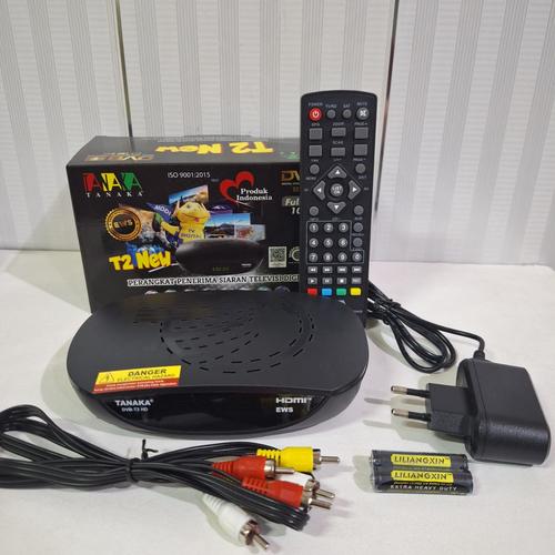 Promo set top box tv digital dvbt2 tanaka type t2 new stb dvbt2 stb tanaka bisa semua tv port ...