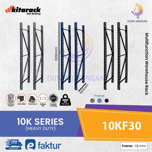 Jual Frame Rak Gudang Besi 1 Ton / layer Tiang Tambahan Tinggi 3M ...