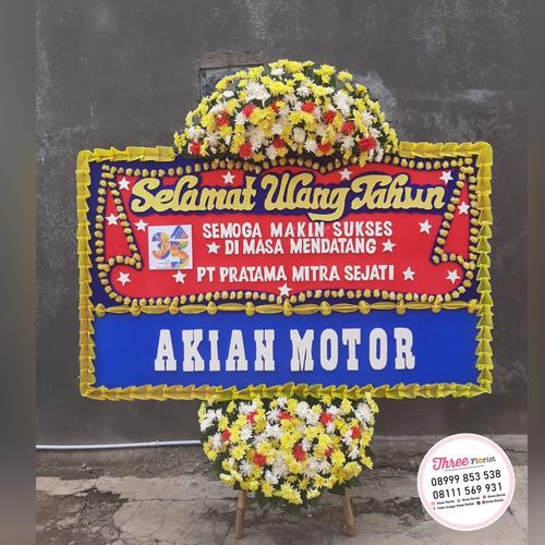 Jual Bunga papan selamat ulang tahun / karangan bunga papan happy ...