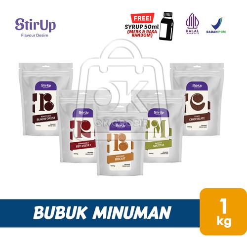 Promo Bubuk Minuman Stirup Stir Up Matcha / Red Velvet / Coklat ...