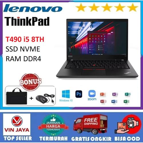 Jual BEST SELLER ! Lenovo Thinkpad t490 Core i5 Ram 16gb/ 1tb ssd Free ...