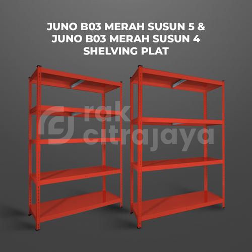 Promo FULL BESI RAK GUDANG SIKU LUBANG SERBAGUNA SHELVING PLAT TIDAK ...