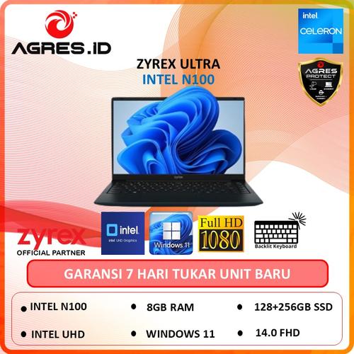 Promo Laptop Zyrex Ultra Intel N100 8GB 128+256GB W11 14" FHD - Non ...