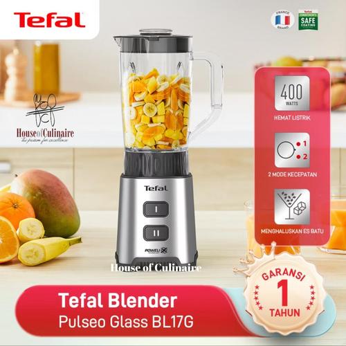 Jual Tefal Blender Pulseo Glass 4 Mata Pisau dengan Chopper Hemat Energi Low Watt - Garansi 1 ...