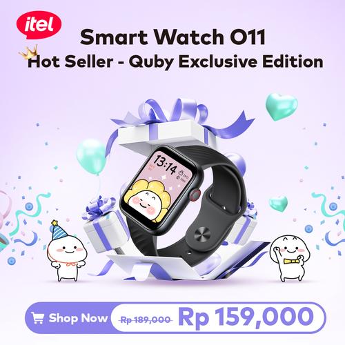 Promo Itel Official Smart Watch ISW-O11 3 Tahan Air SPO2 Telepon ...