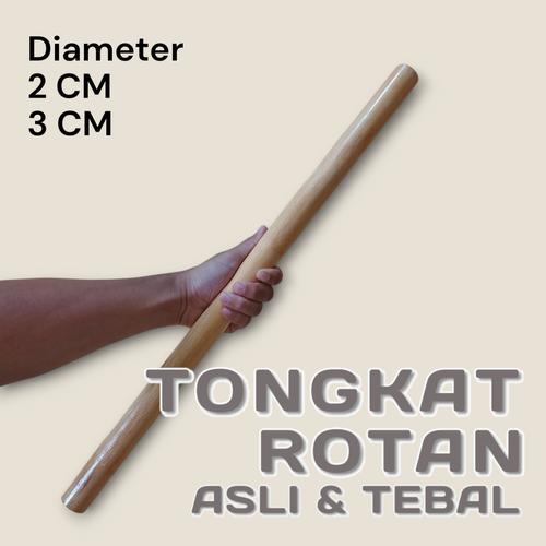 Jual Tongkat Toya Rotan Tebal 30cm 40cm 50cm 60cm 70cm - 100 CM, 2 CM ...