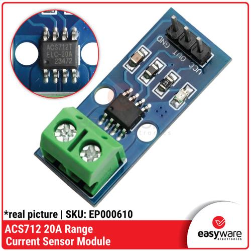 Jual ACS712 5A 20A 30A Hall Current Sensor Module ACS712TELC Sensor ...