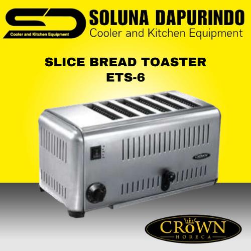 Jual CROWN TOASTER ETS-6 / ETS6 / ETS 6 MESIN PEMANGGANG ROTI - Kota ...