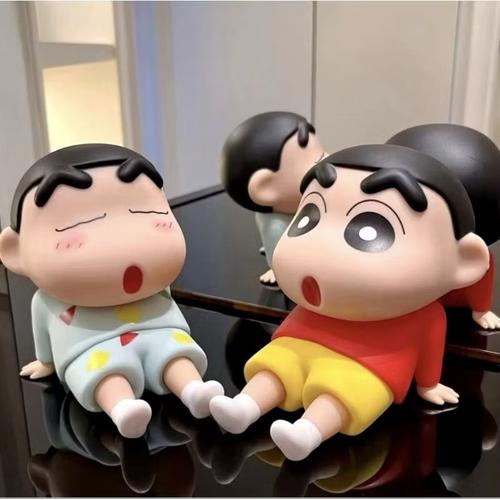 Jual MJ88 Crayon Shin-chan Phone Holder Figure Toys Boneka Lucu Anti ...