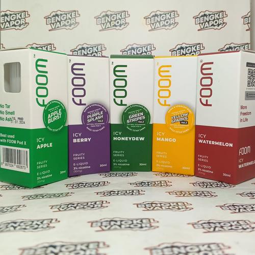 Jual LIQUID SALTNIC Foom Fruity Series 30ML 30MG By Foom Lab - ICY ...