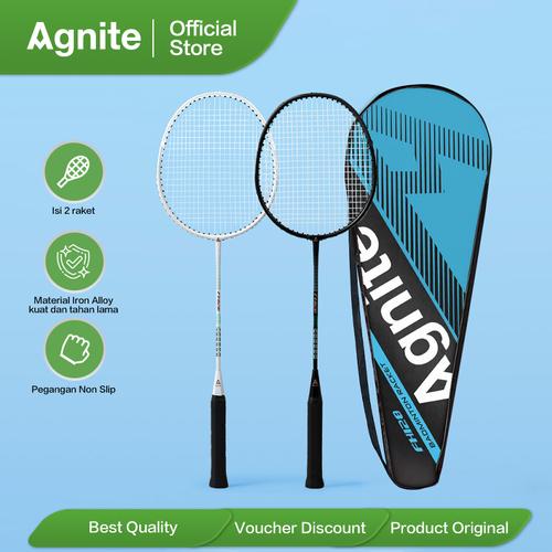 Promo Agnite Raket Bulu Tangkis Badminton / Badminton Racket Isi 2 ...
