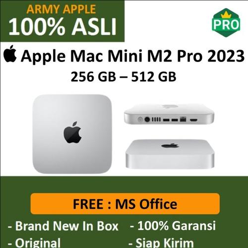 Jual RESMI Apple Mac Mini M2 Pro Chip 2023 512 256 SS8 8GB 16GB RAM ...