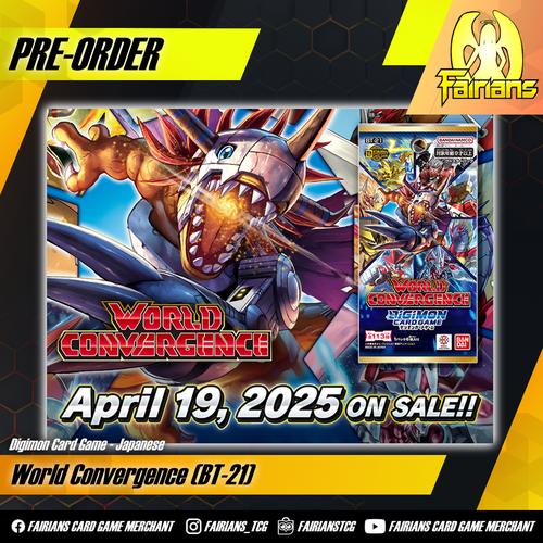 Jual Digimon TCG Booster Box World Convergence BT21 - Kota Semarang ...