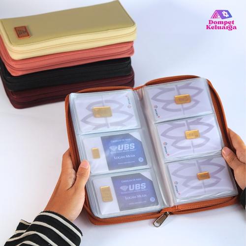 Jual Dompet Logam Mulia Album Antam Tempat Penyimpanan Emas 60 Slot ...