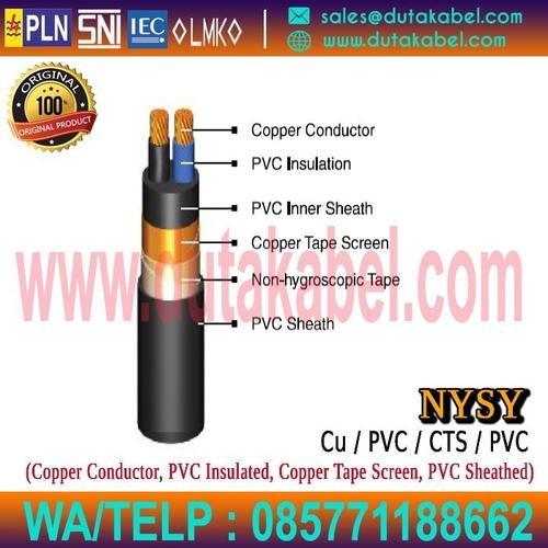 Jual Kabel NYSY 3x16 mm2 FIRST CABLE (Cu/PVC/CTS/PVC) 1kV - Jakarta ...