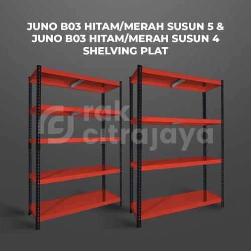 Promo FULL BESI RAK GUDANG SIKU LUBANG SERBAGUNA SHELVING PLAT TIDAK ...