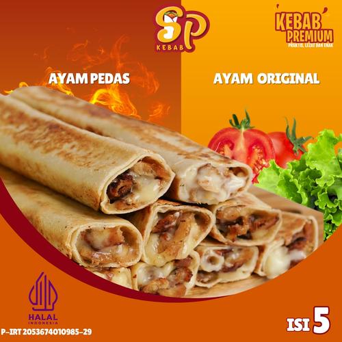 Jual # SPkebab Daging Ayam # KEBAB SEDANG ISI 5 AUTHENTIC TURKI CEMILAN ...