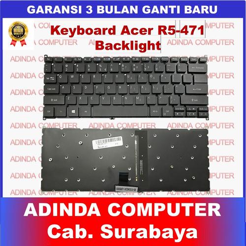 Jual Keyboard Acer R5-471 R14 R5-431 R5-431T R5-471T R7-372T Backlight ...