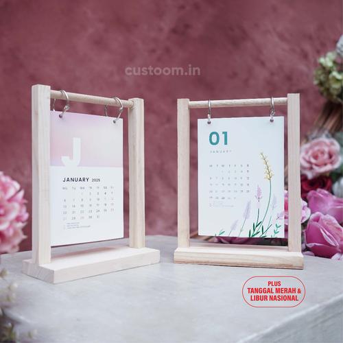 Promo Kalender Dekorasi 2025 Model Hanging - Ukuran A6 (14,8 x 10,5 cm ...